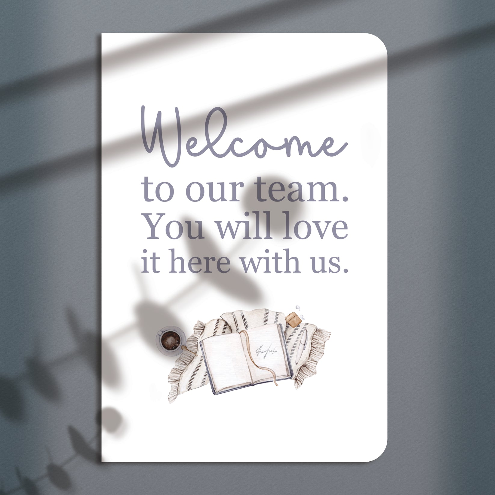 Welcome to Our Team Greeting Card – The AC Studio